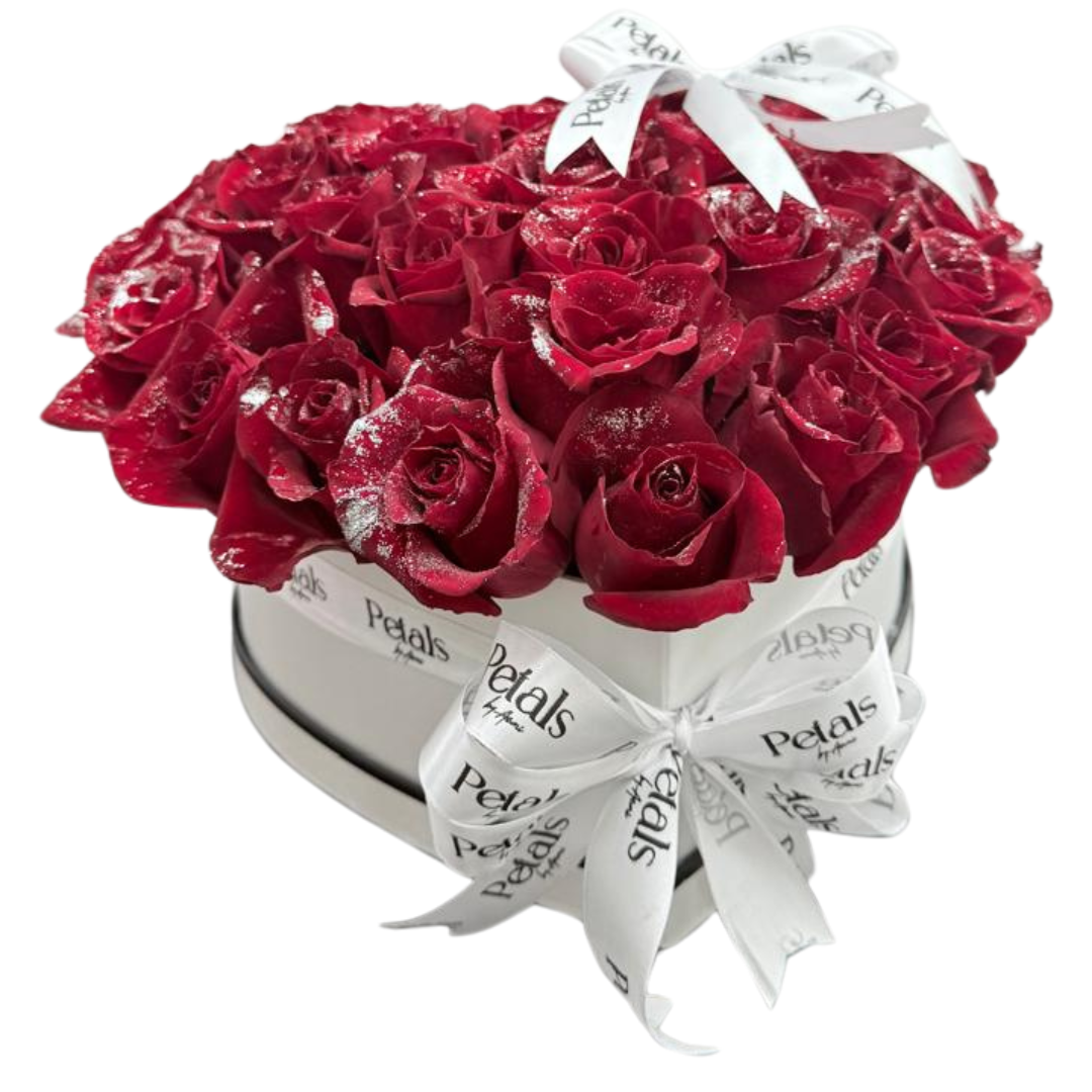 Love in Bloom - Heart Box Roses – Petals by Aemi