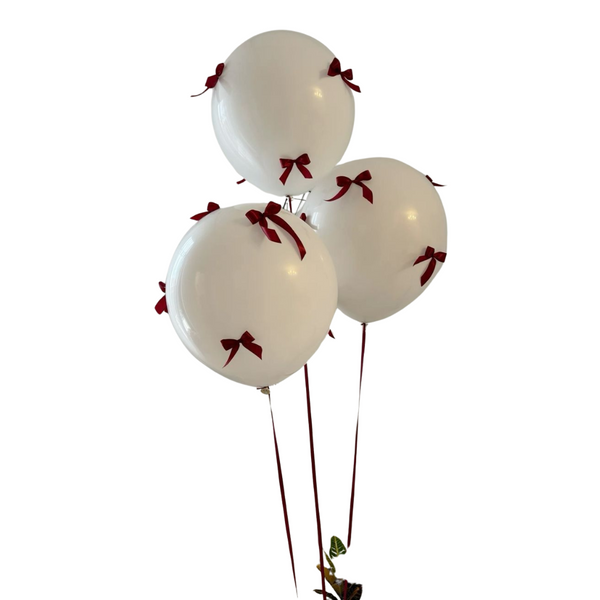 Valentine Ribbon Balloons – Petals by Aemi